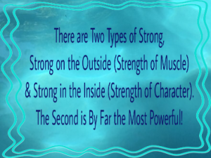 Two Types of Strong ~ Love My Big Happy Family