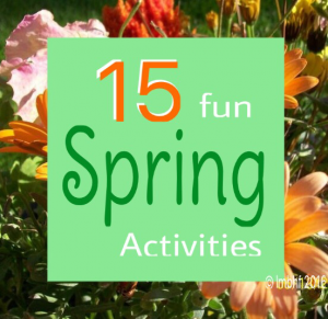 15 Fun Low or No Cost Spring Activities ~ Love My Big Happy Family
