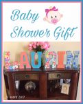 Personalized Name Gift for Baby or Child's Room - DIY Instructions